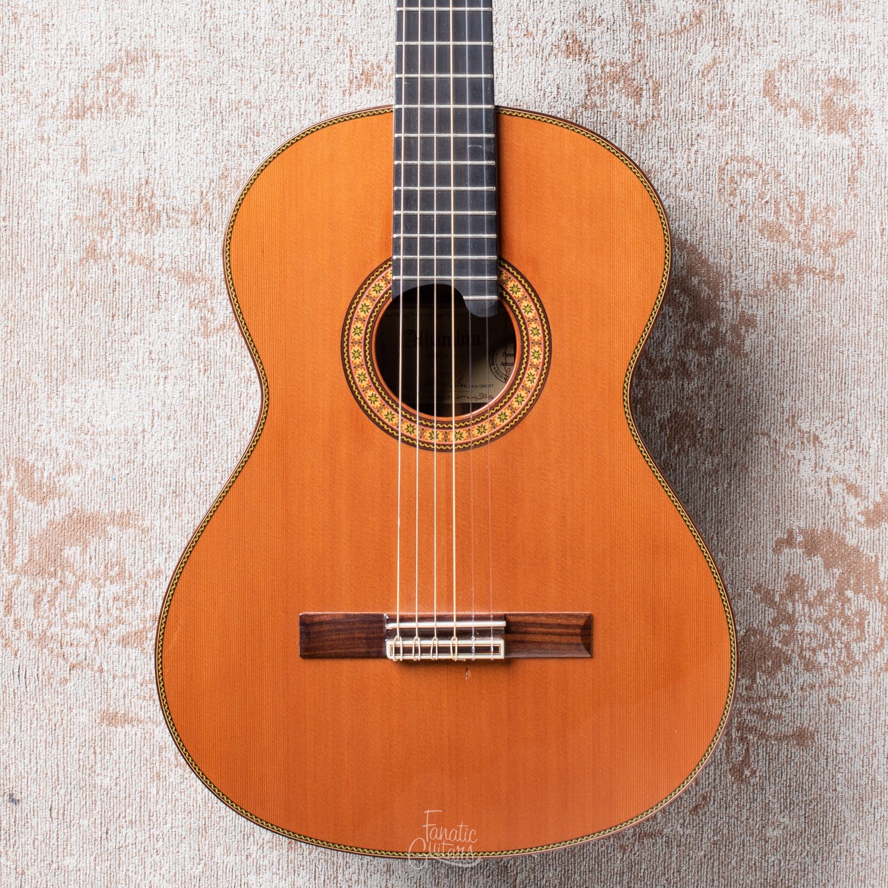 Alhambra 11P Guitarra Clásica #QBODTT Segunda Mano – Fanatic Guitars
