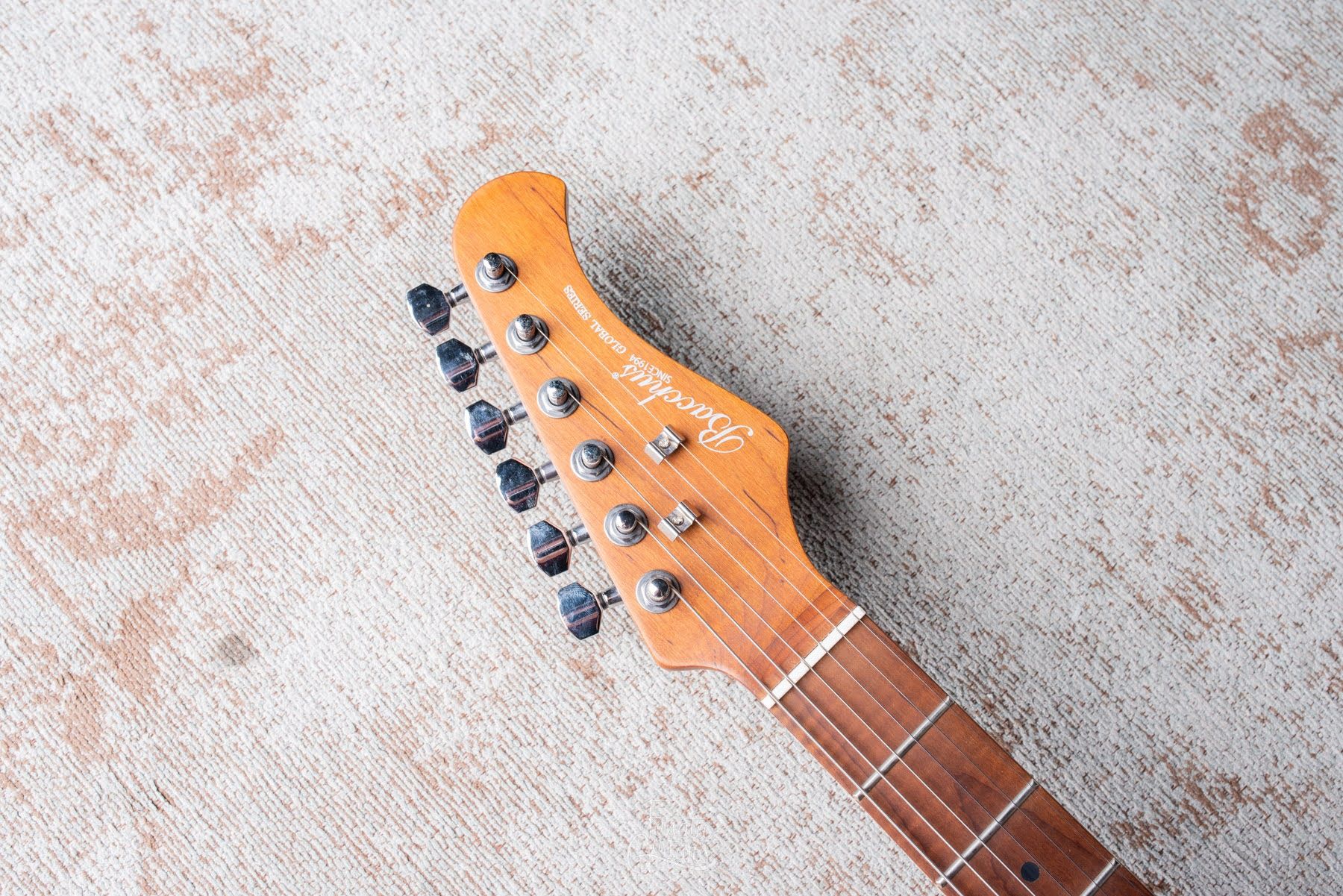 Bacchus Global Series Tele Standard P-90 Roasted – Lake Placid Blue