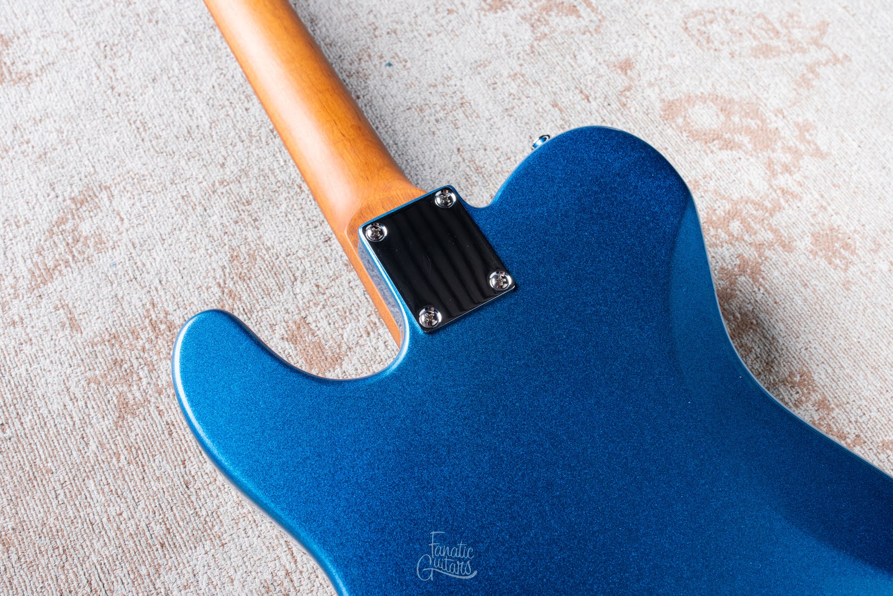 Bacchus Global Series Tele Standard P-90 Roasted - Lake Placid Blue