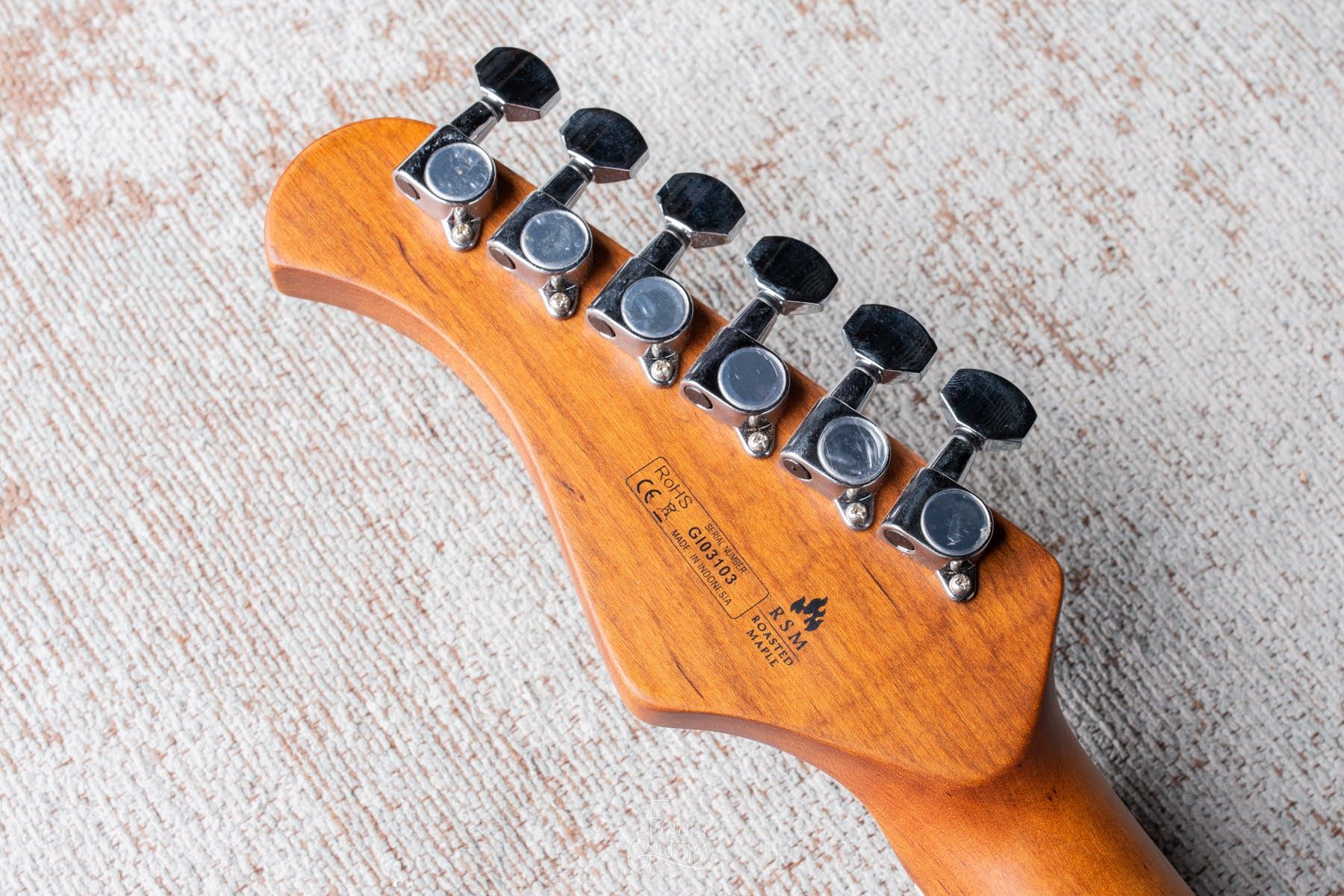 Bacchus Global Series Tele Standard P-90 Roasted – Lake Placid Blue
