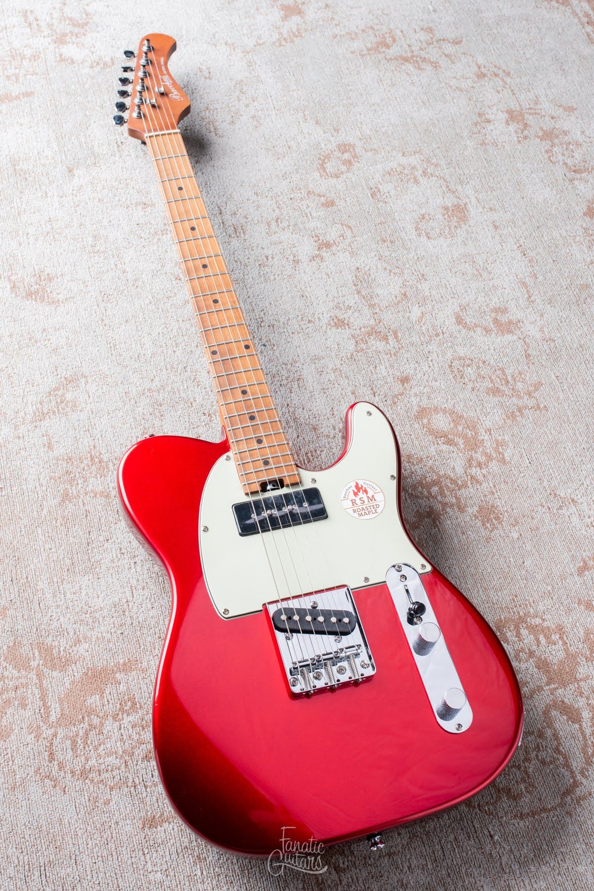 Bacchus Global Series Tele Standard P-90 Roasted – Red Car