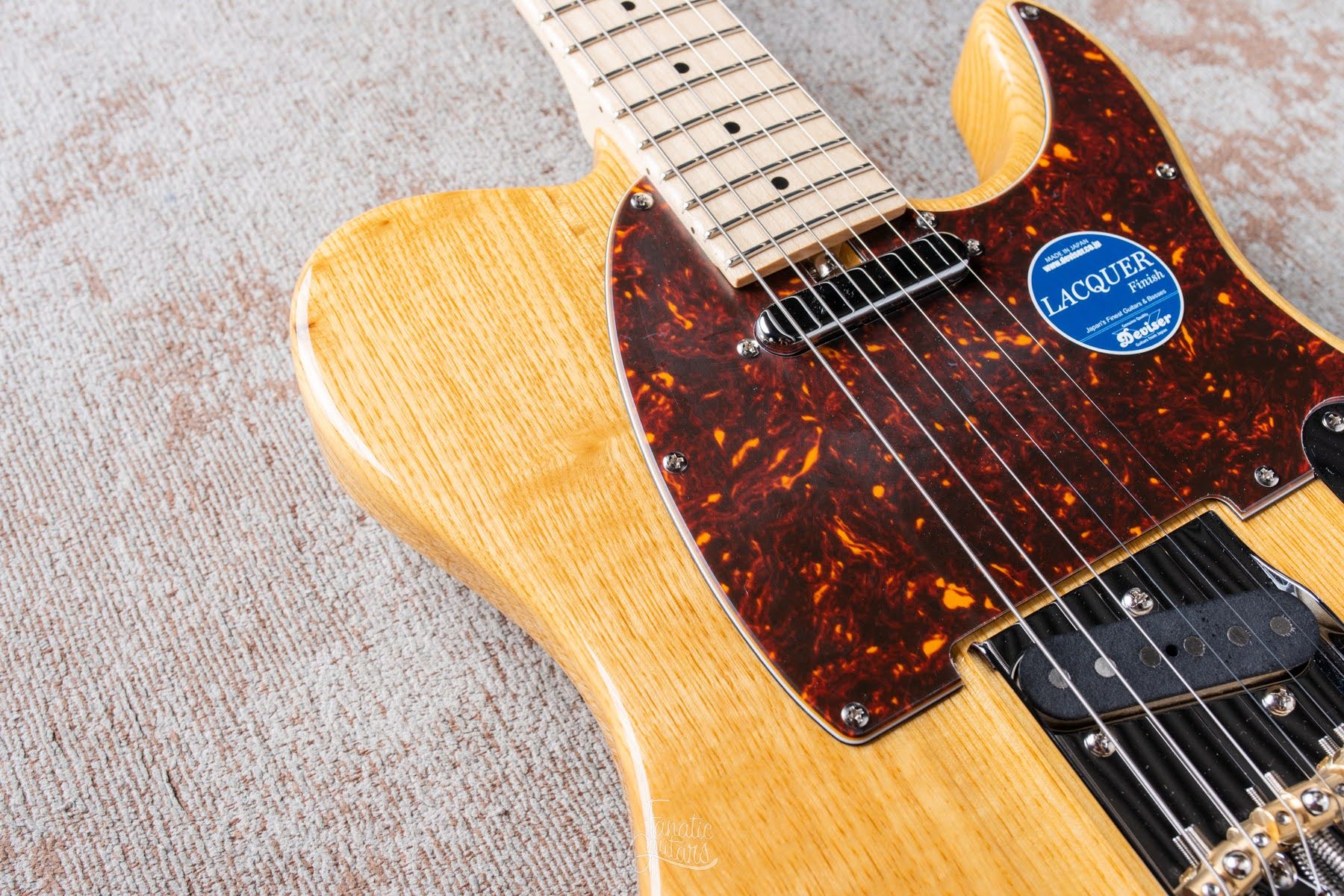 Bacchus Handmade Series Standard Tele Fresno – Natural – Fanatic Guitars