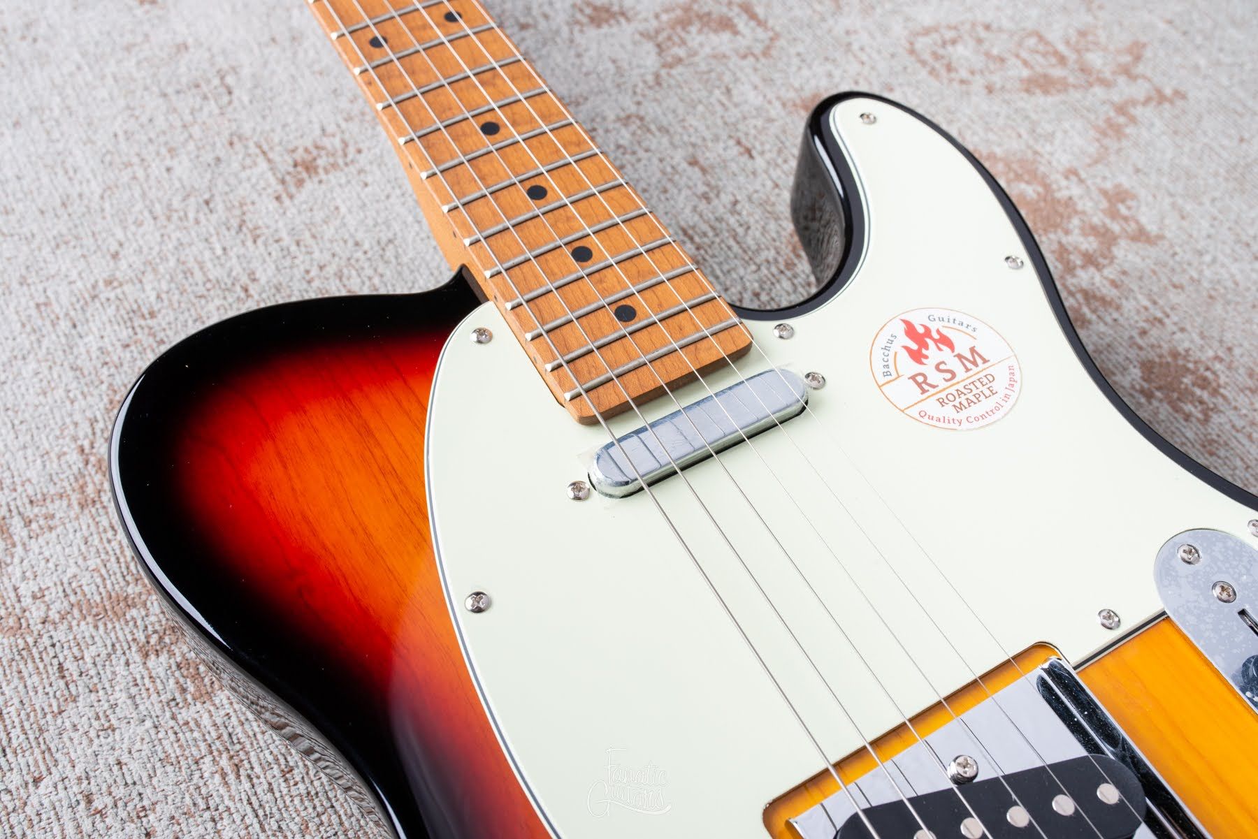 Bacchus Universe Series Tele Roasted – 3 Tone Sunburst – Fanatic Guitars