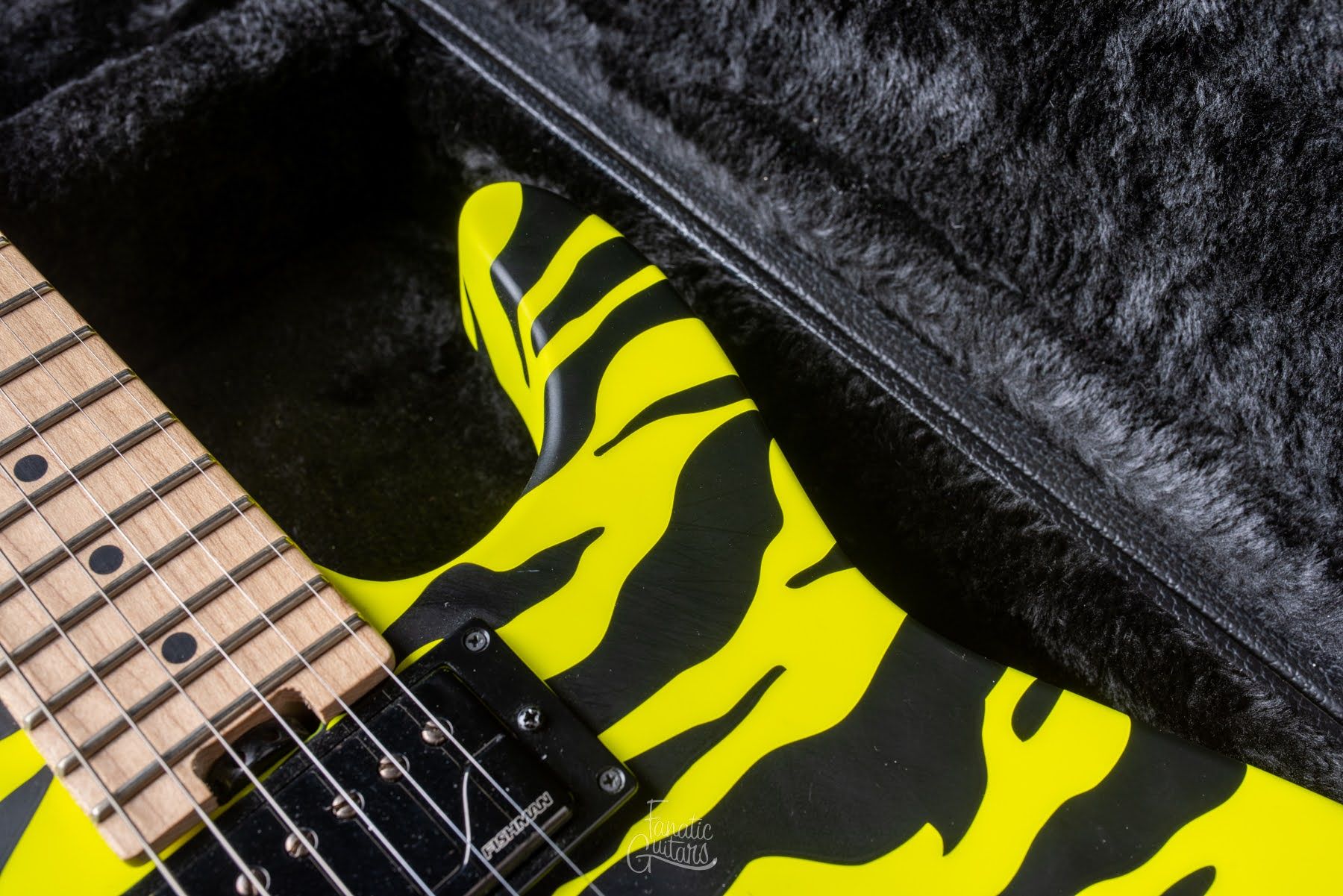 Charvel Satchel Signature Pro-Mod Yellow Bengal, Segunda Mano
