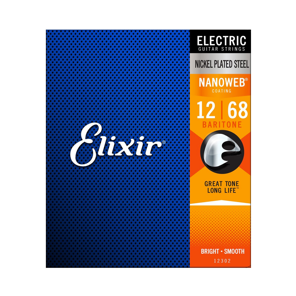 Elixir 12302 Nanoweb Baritone 12-68