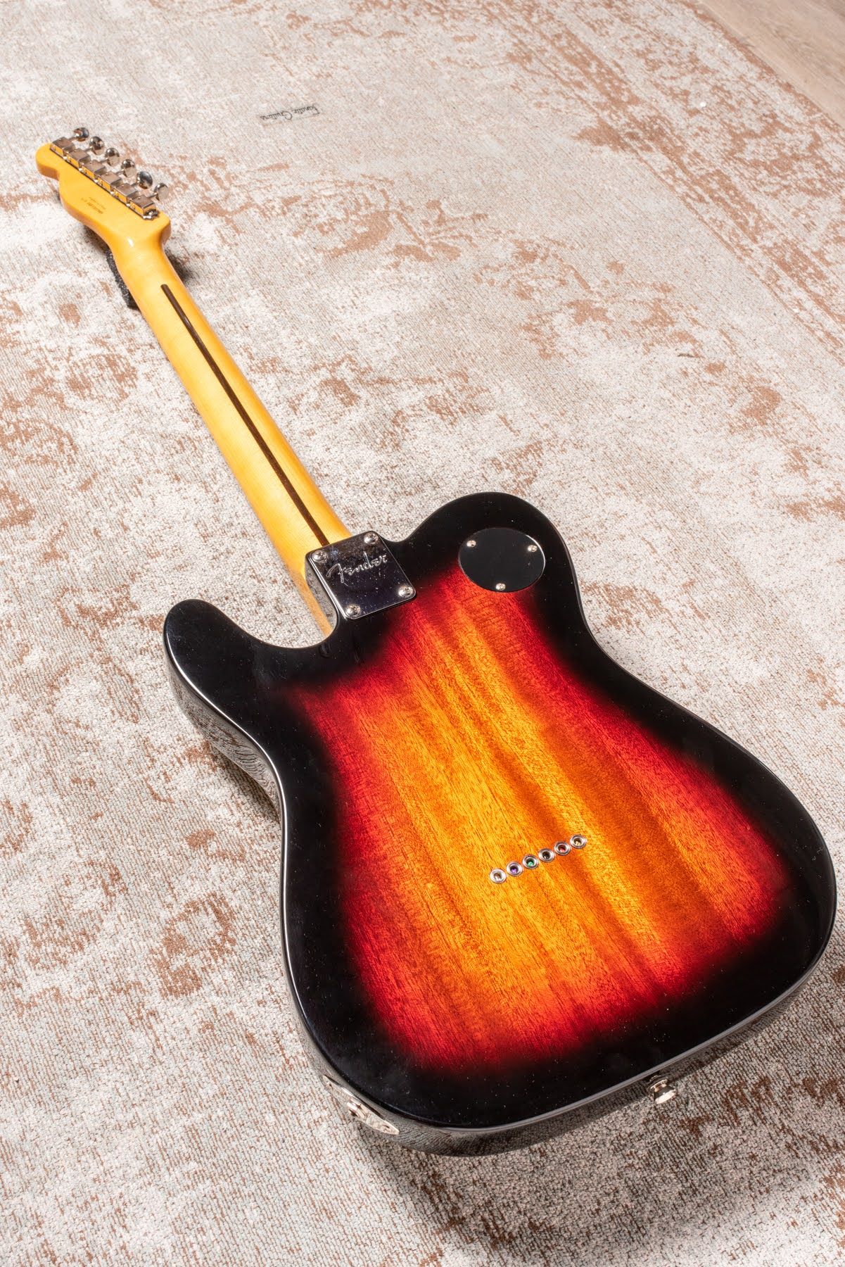 Fender Telecaster Thinline Deluxe 3-Tone Sunburst – Fanatic Guitars