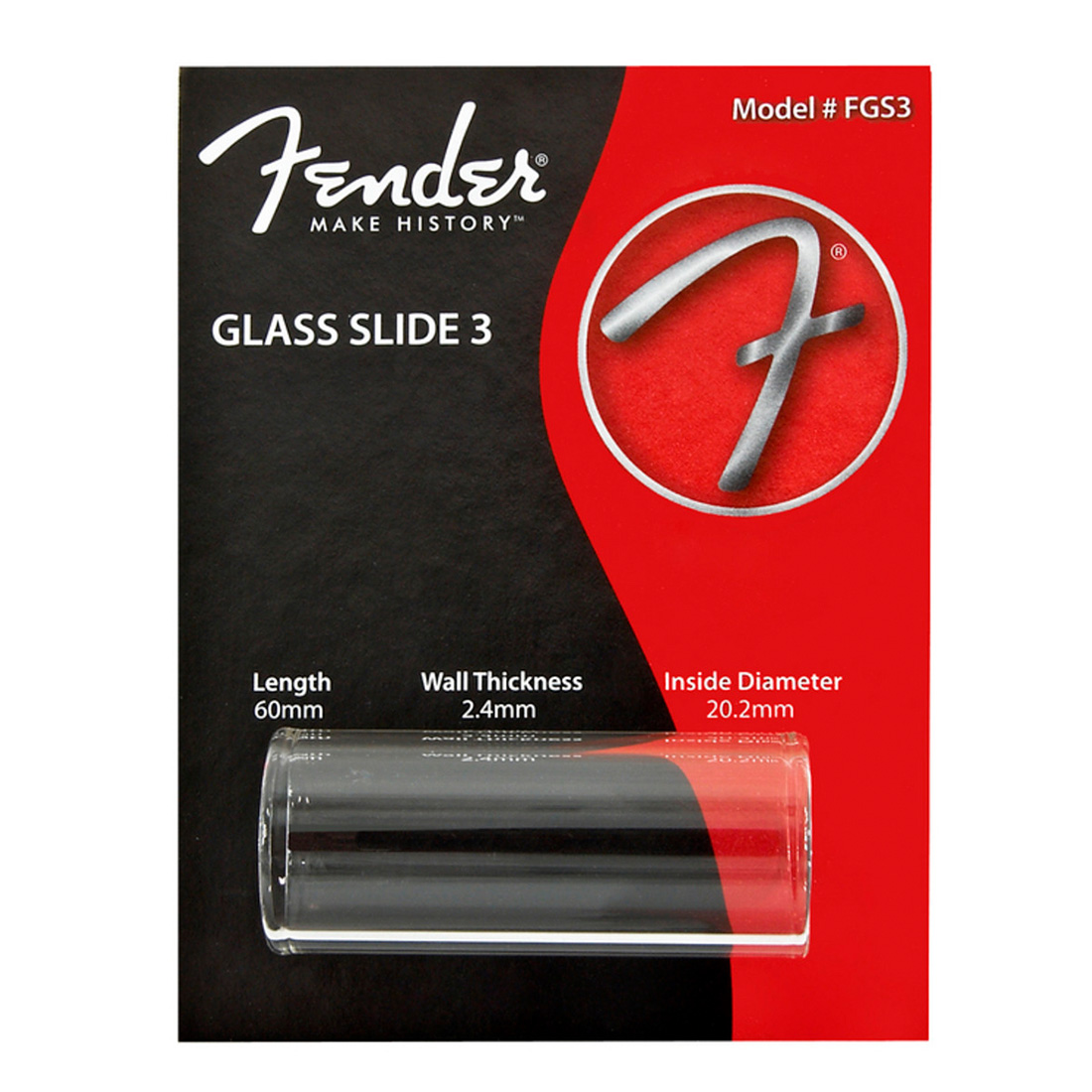 Fender Slide Glass 5/4 mm