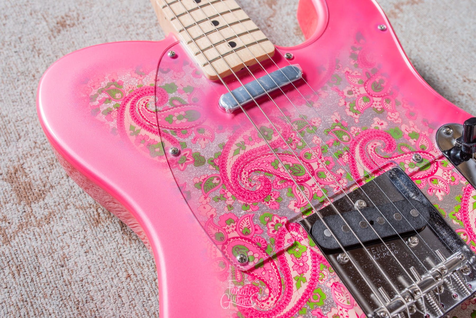 Fender Classic 69 Telecaster Pink Paisley – Fanatic Guitars