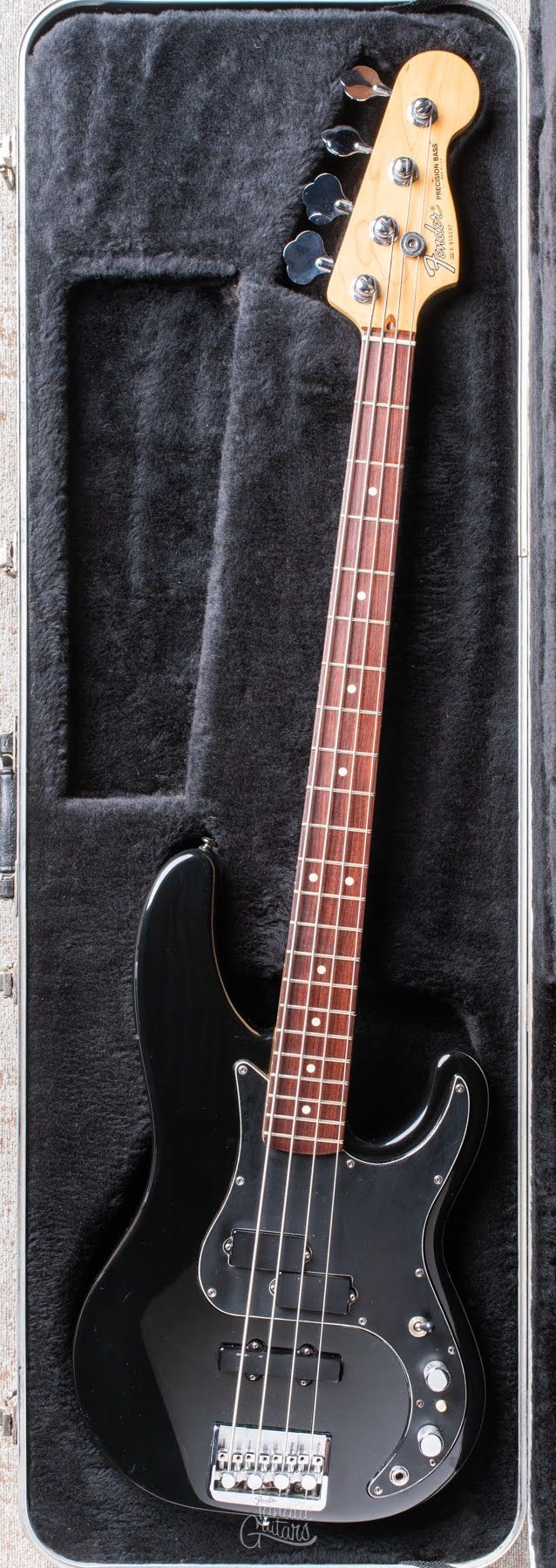 Fender Precision Plus – Black 1989 #E910237 Segunda Mano