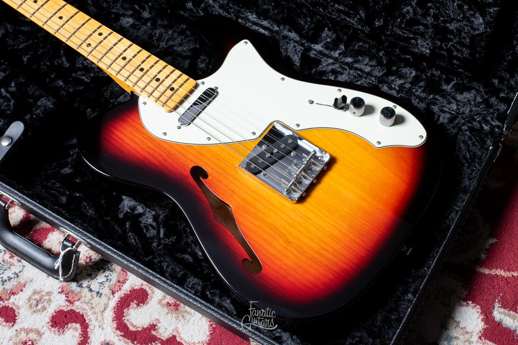 Fender American Original ’60s Telecaster Thinline Sunburst #V1854630 ...