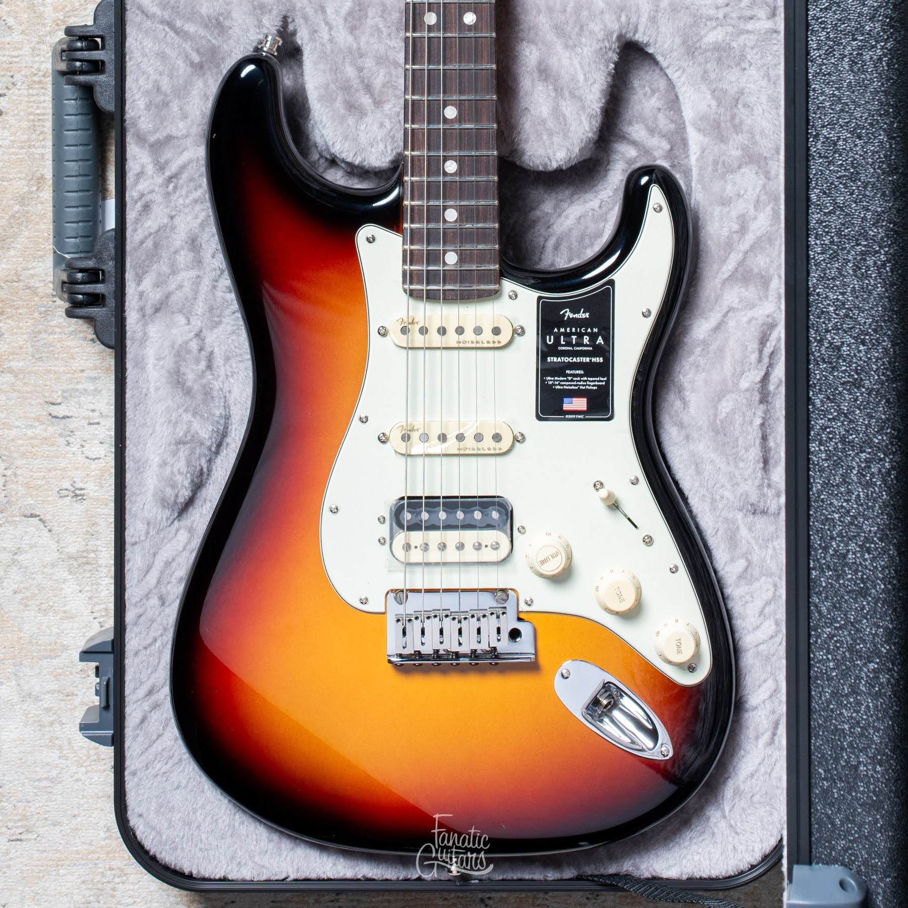 Fender American Ultra Stratocaster HSS - Ultraburst