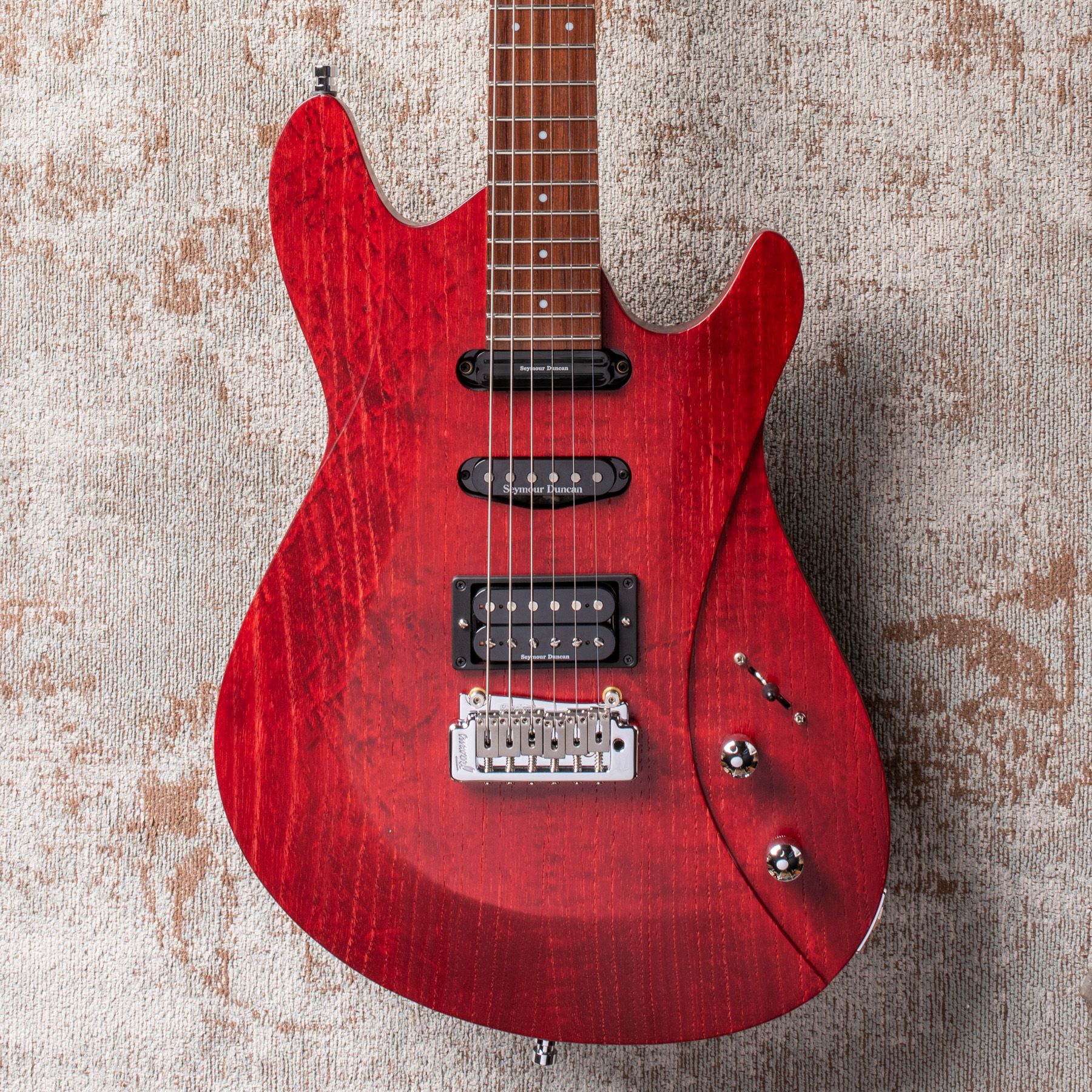 Framus Teambuilt Pro Series Diablo II Pro – Burgundy Red Transparent Satin
