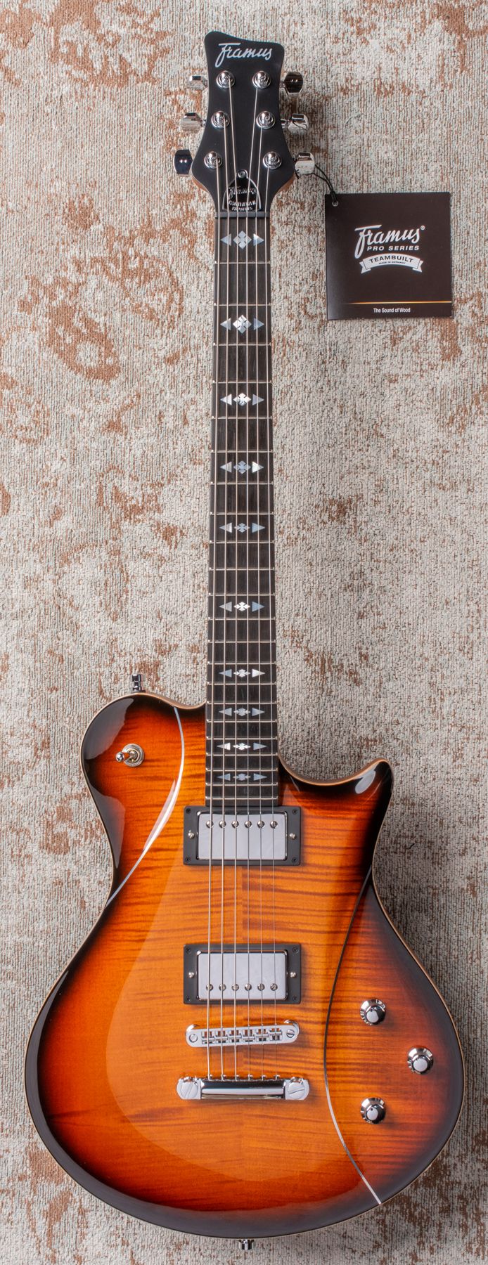 Framus Panthera II Supreme – Almond Sunburst Transparent High Polish