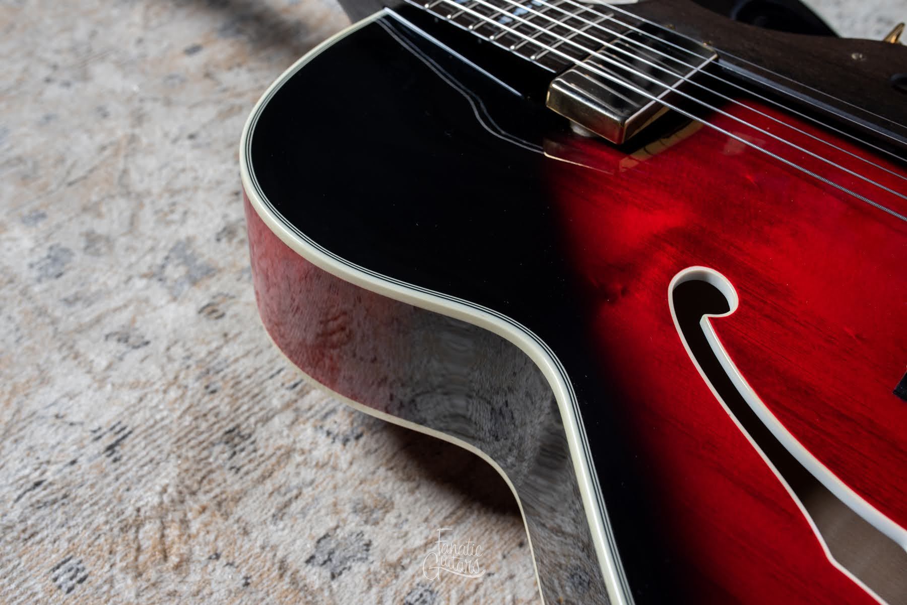 Framus Masterbuilt AZ 10 Custom – Burgundy BlackBurst #G160793-14