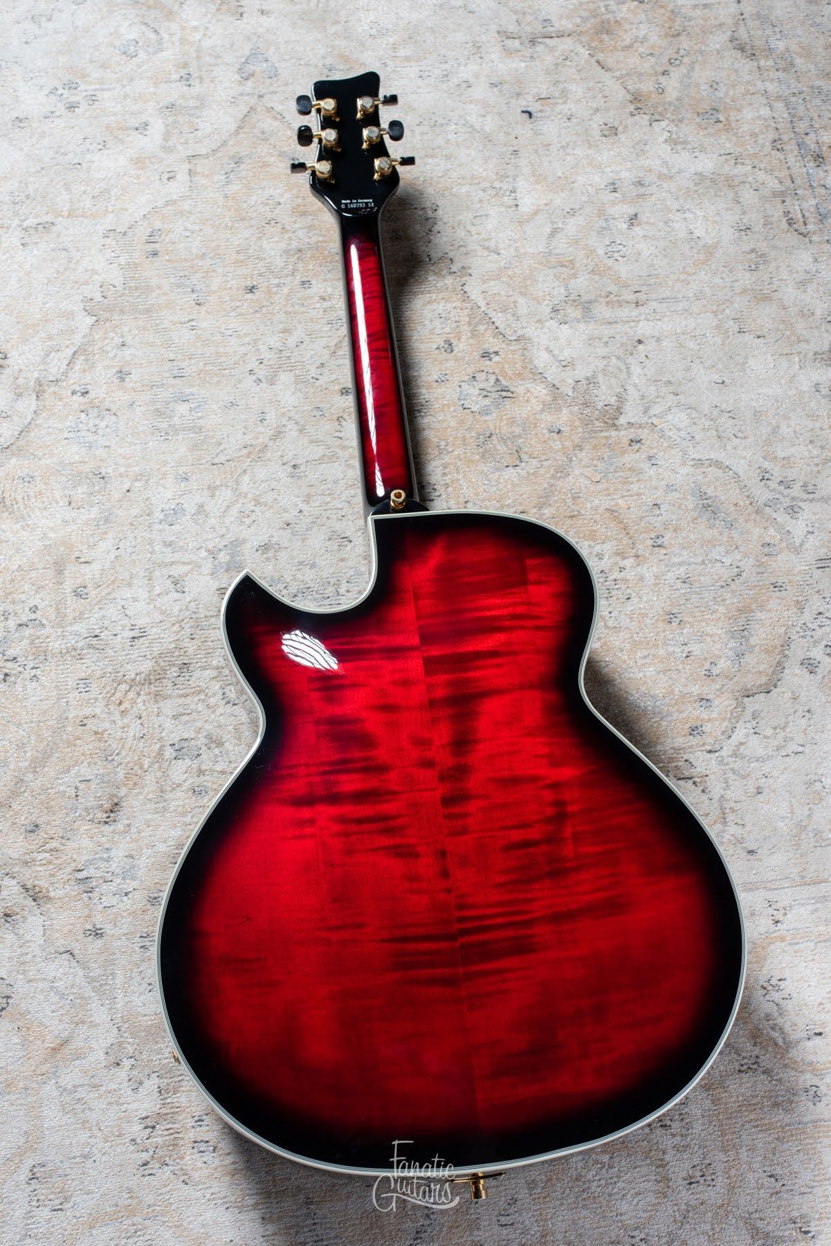 Framus Masterbuilt AZ 10 Custom – Burgundy BlackBurst #G160793-14