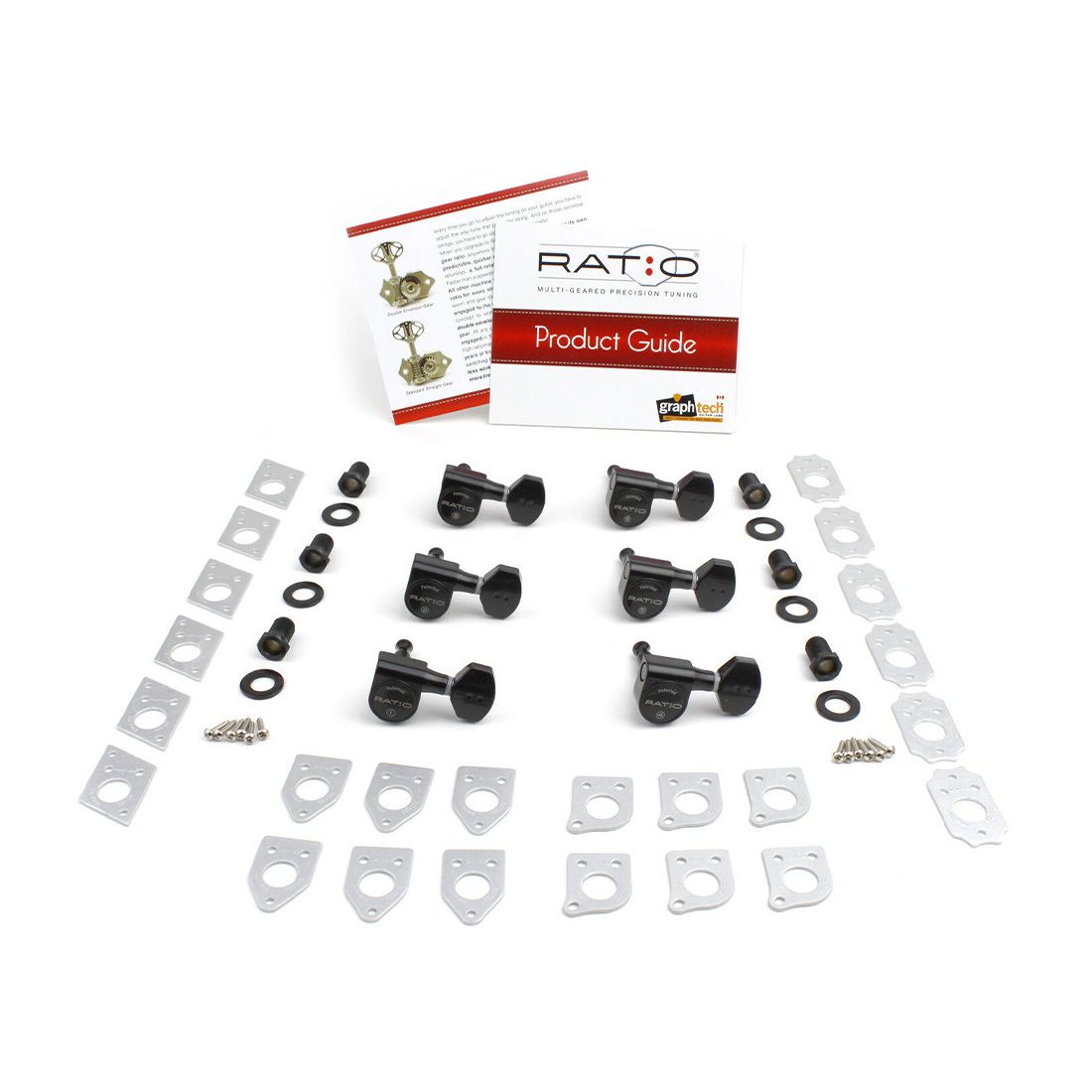 Graph Tech Ratio Eléctrica MiniContemporary 6 en linea – Negro