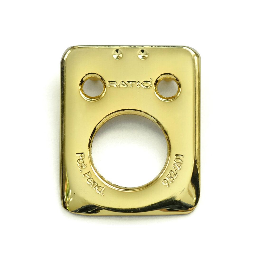 Graph Tech Ratio InvisoMatch Plates Fender Style 2 Pin Hole – Gold (6 set)