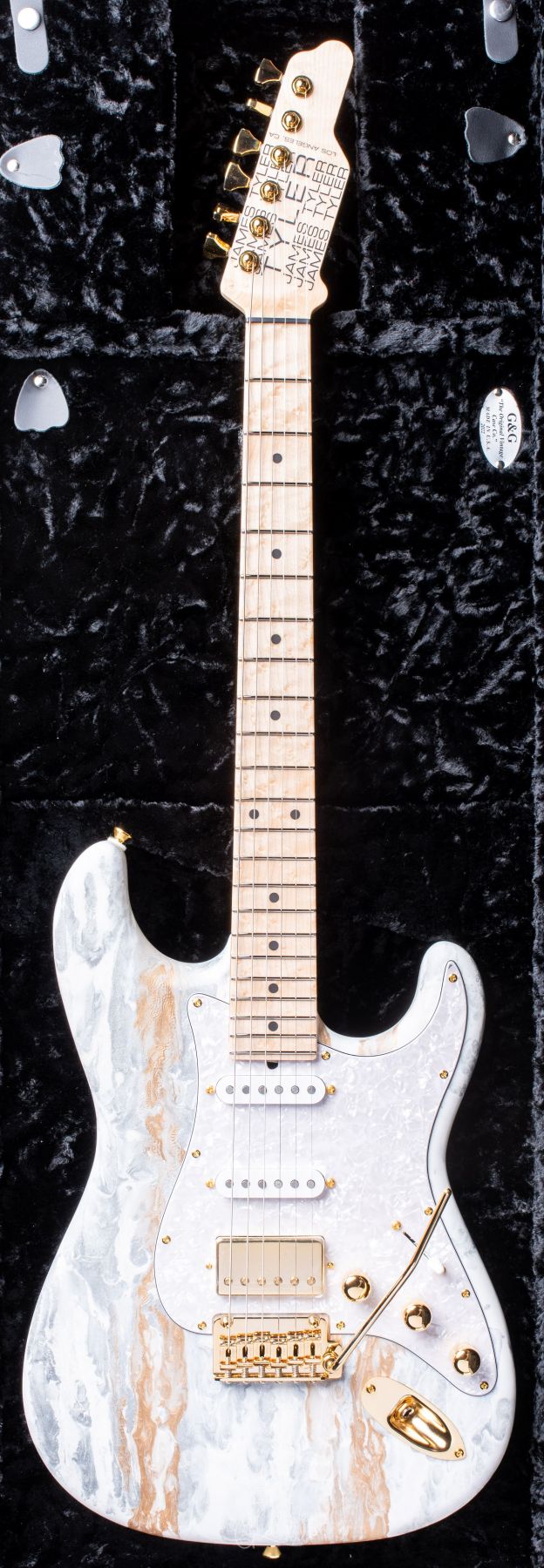 James Tyler Classic – White Shmear – Fanatic Guitars