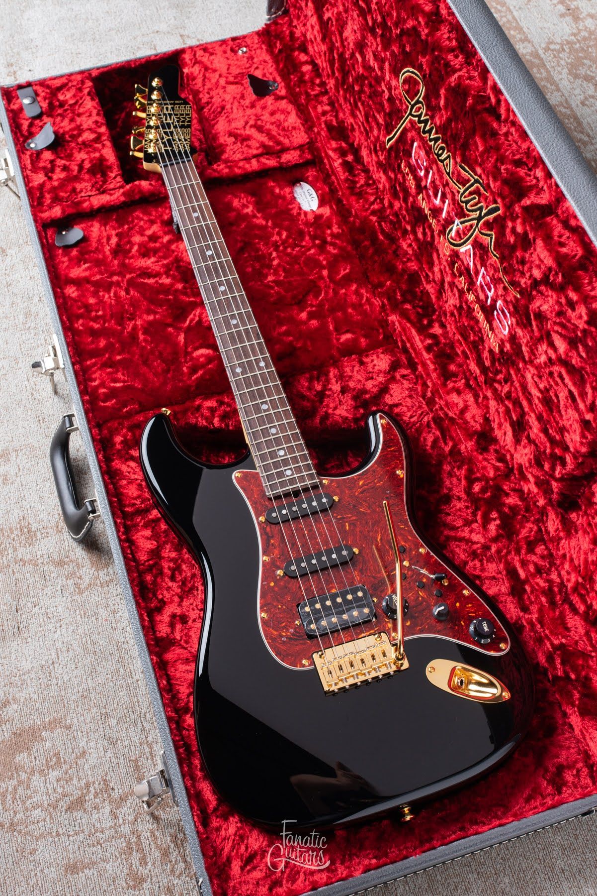 James Tyler Dann Huff Black Classic – Black #23291 – Fanatic Guitars