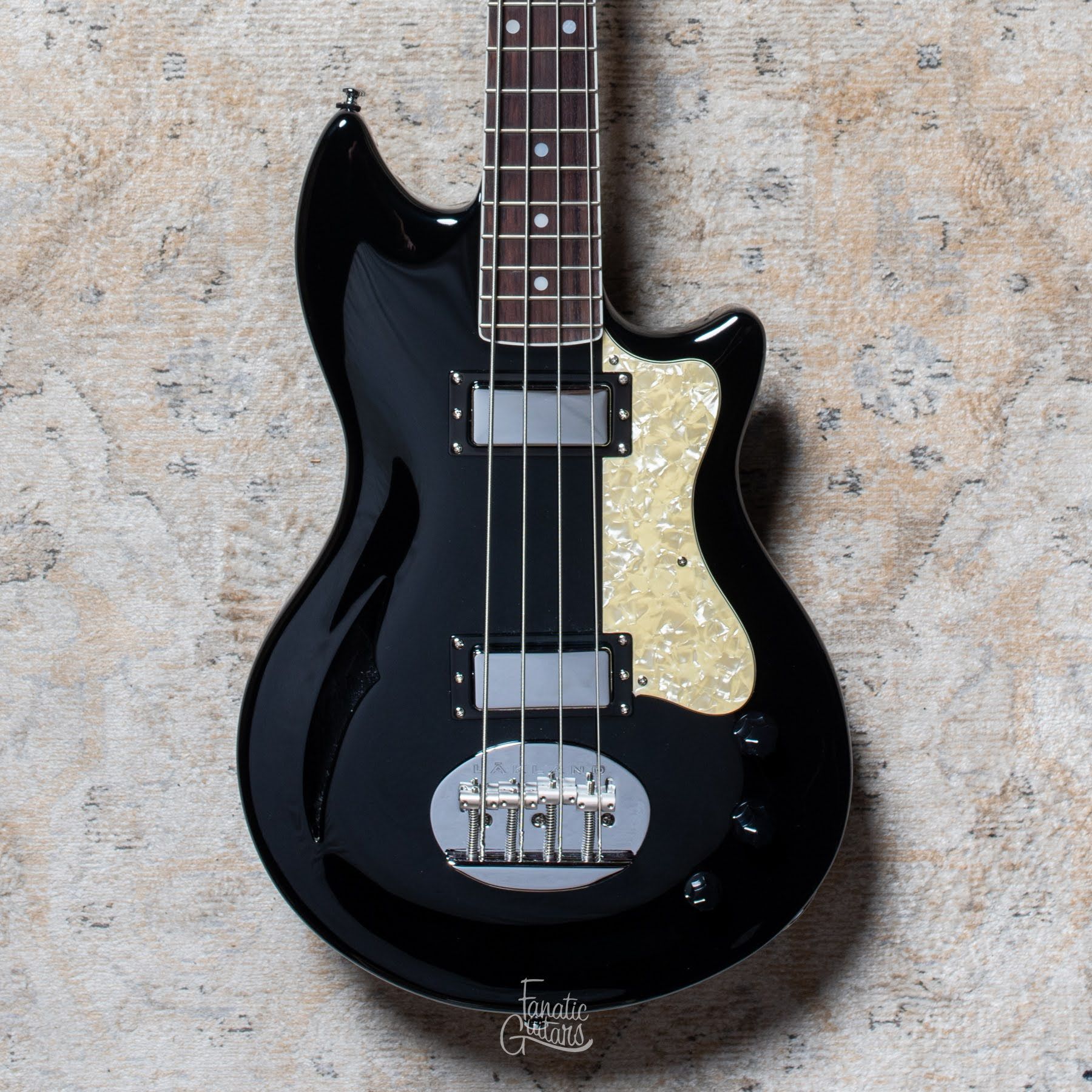 Lakland Skyline Hollowbody 30 – Black, Pau Ferro #HB3266