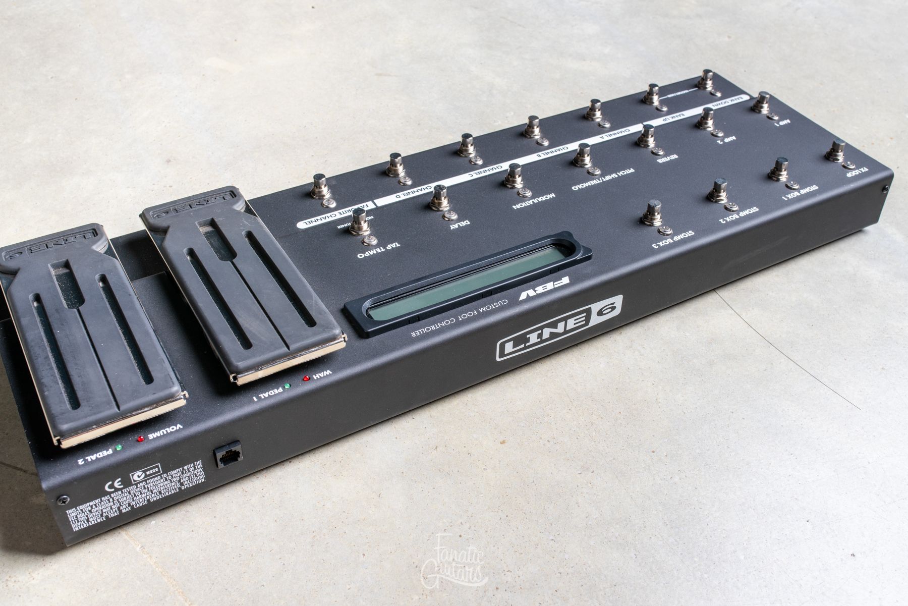 Line 6 FBV Custom Foot Controller Segunda Mano – Fanatic Guitars
