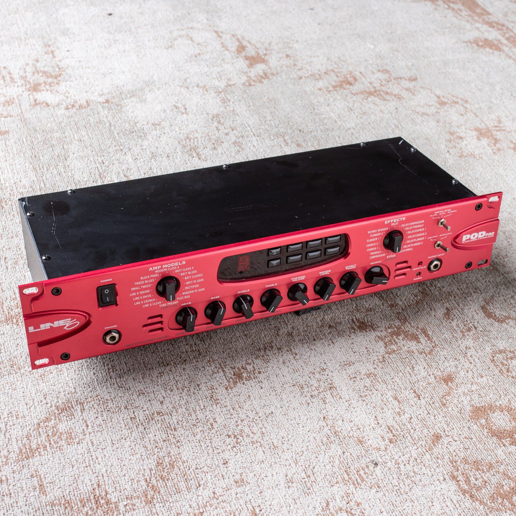 Line 6 POD Pro Rack Segunda Mano – Fanatic Guitars