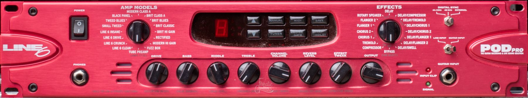 Line 6 POD Pro Rack Segunda Mano – Fanatic Guitars
