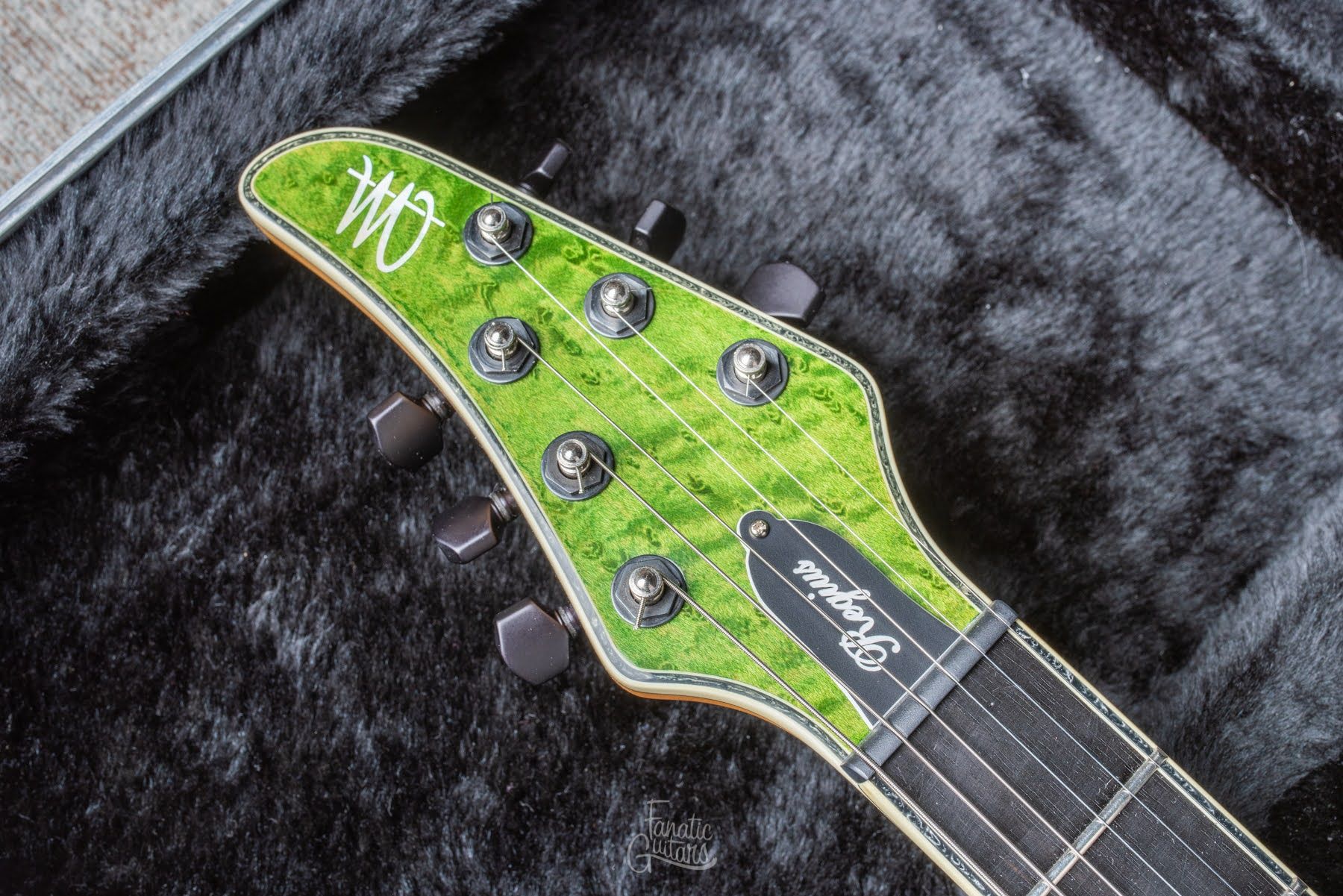 Mayones Regius 6 Transparent Dirty Green Segunda Mano – Fanatic Guitars