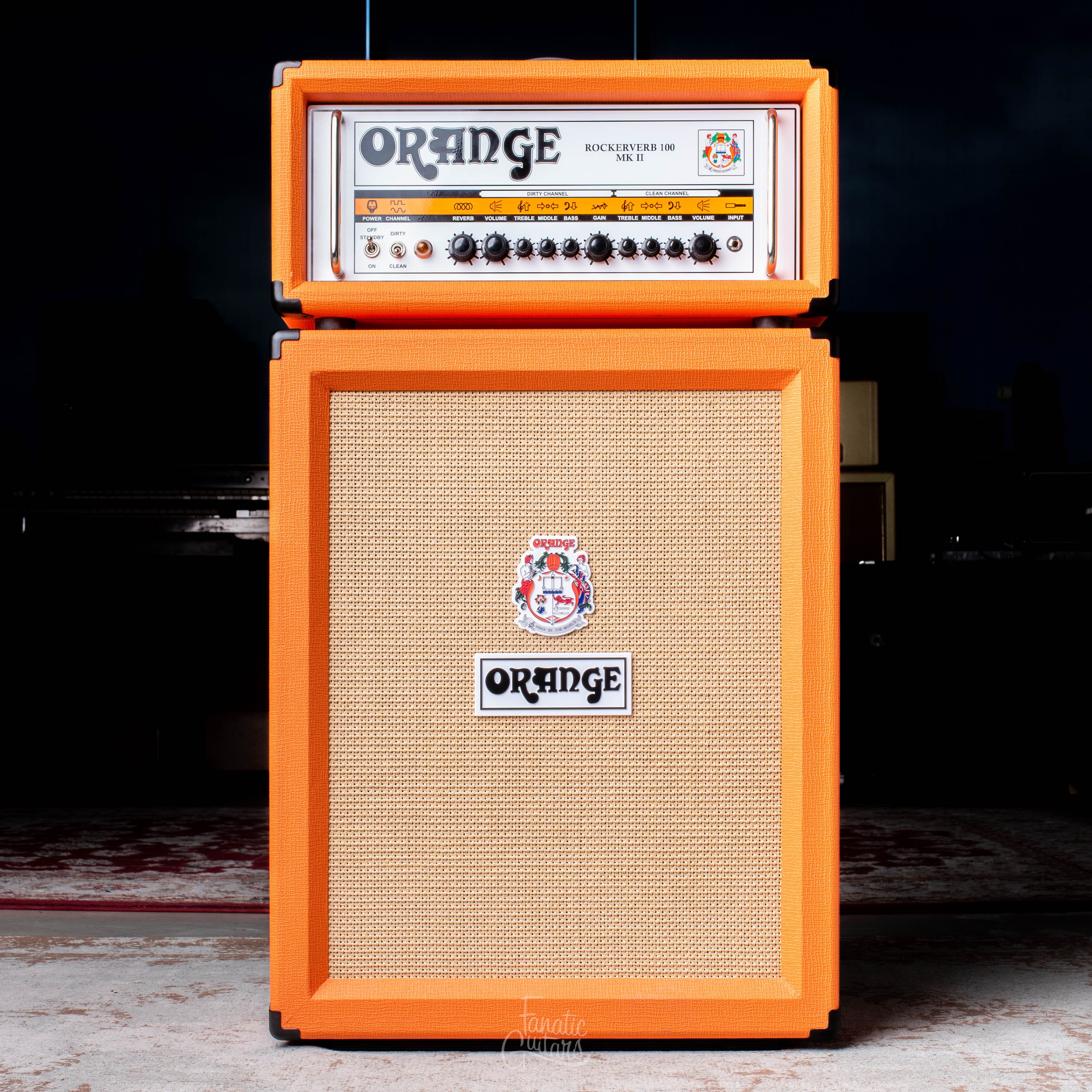 Orange Rockerverb 100H MKII #00516-0611 Segunda Mano