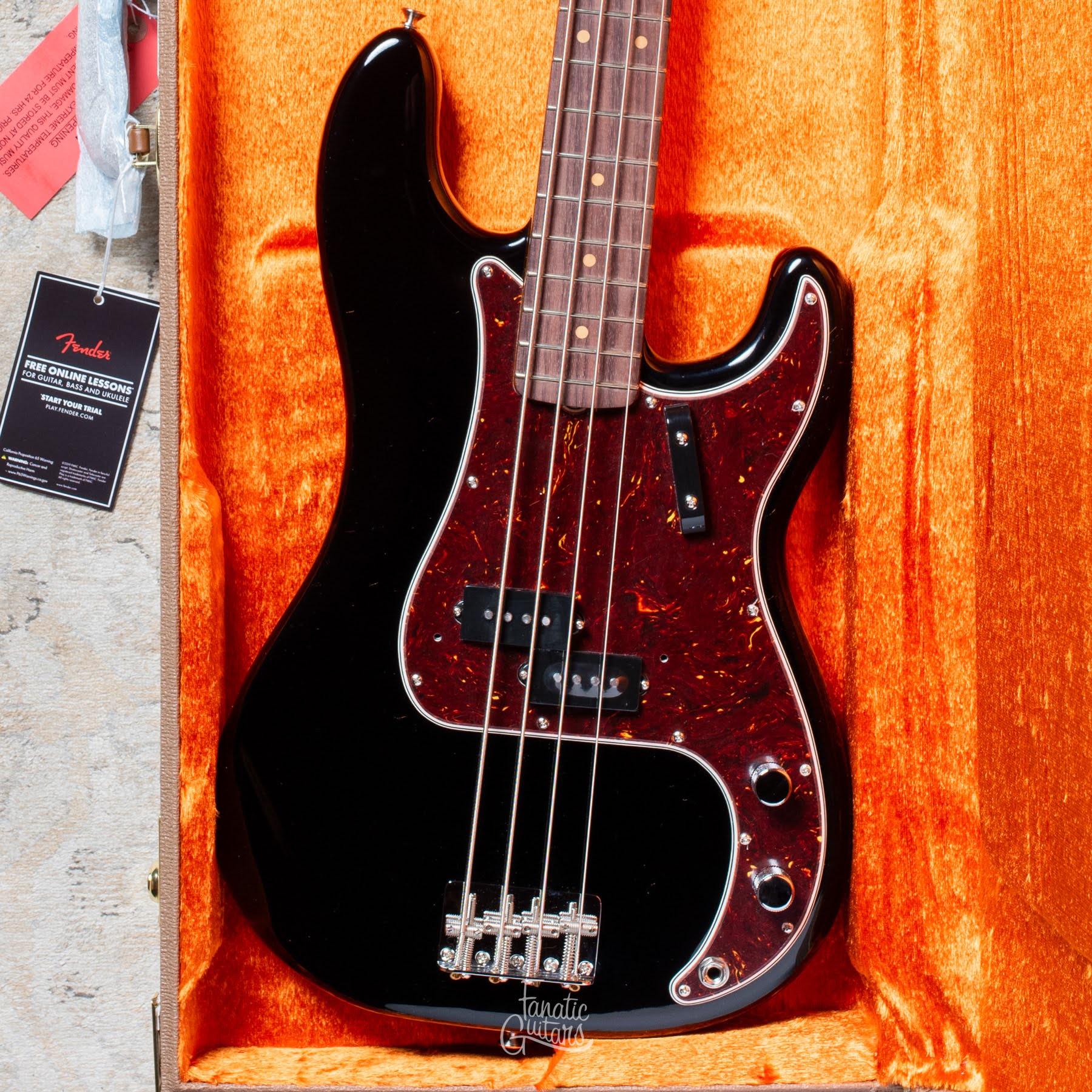 Fender American Vintage II 1960 Precision Bass - Black
