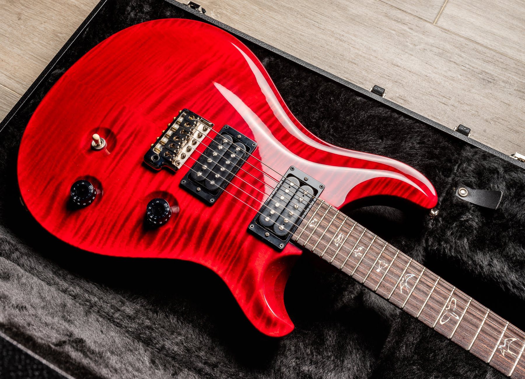 PRS Custom 24 USA Scarlet Red – Fanatic Guitars