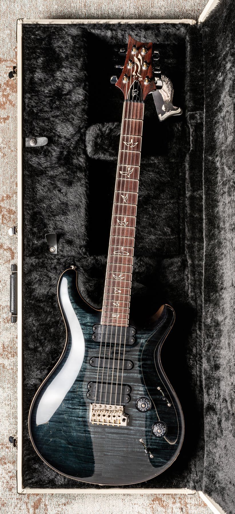 PRS USA 513 25th Smoked Black Slate – Fanatic Guitars