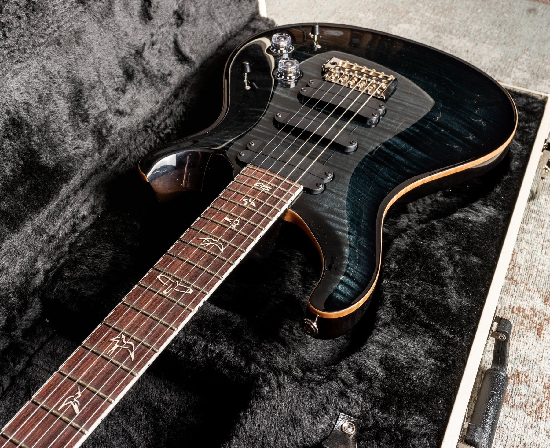 PRS USA 513 25th Smoked Black Slate – Fanatic Guitars