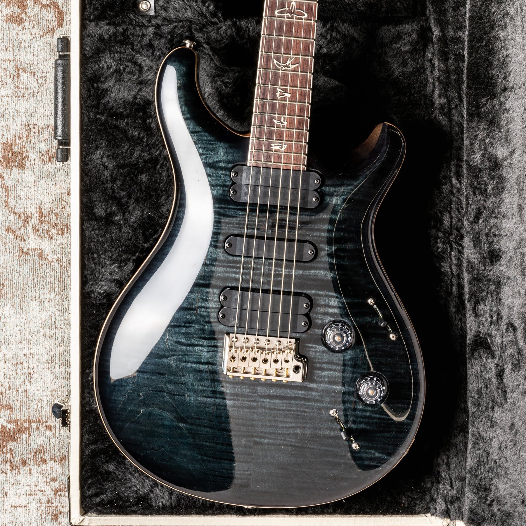 PRS USA 513 25th Smoked Black Slate – Fanatic Guitars