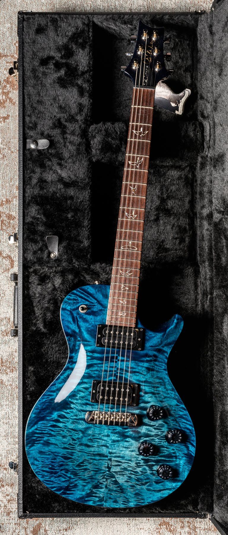 PRS USA SC 250 Royal Blue Bird Inlays – Fanatic Guitars