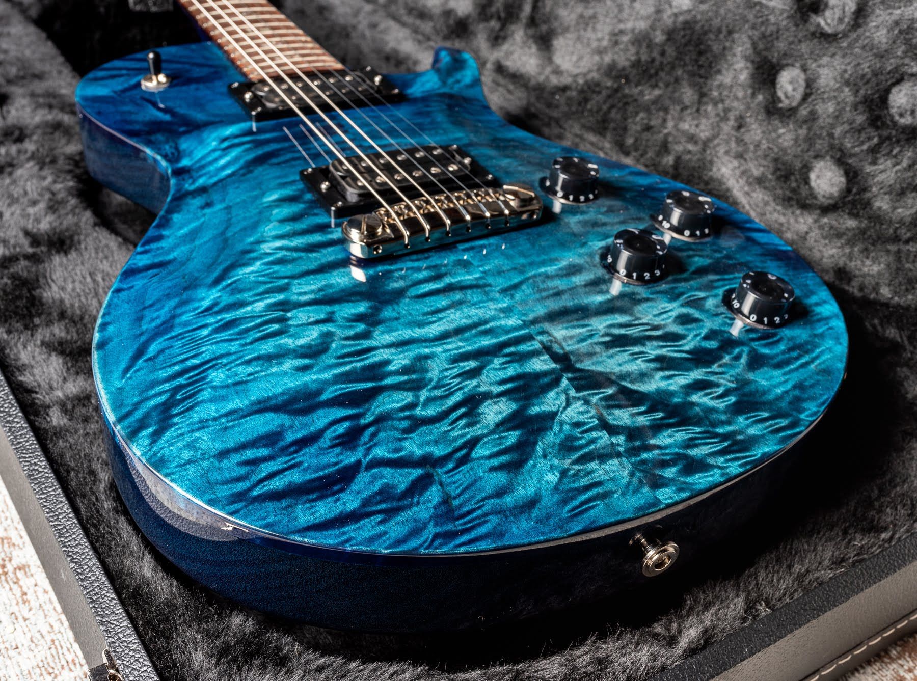 PRS USA SC 250 Royal Blue Bird Inlays – Fanatic Guitars