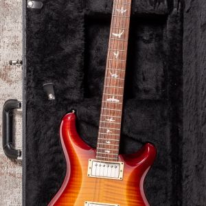 PRS USA Custom 22 Bird Inlays Stoptail Dark Cherry Wraparound