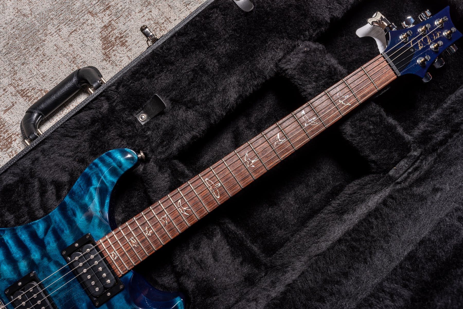 PRS USA Custom 24 Bird Inlays Royal Blue – Fanatic Guitars