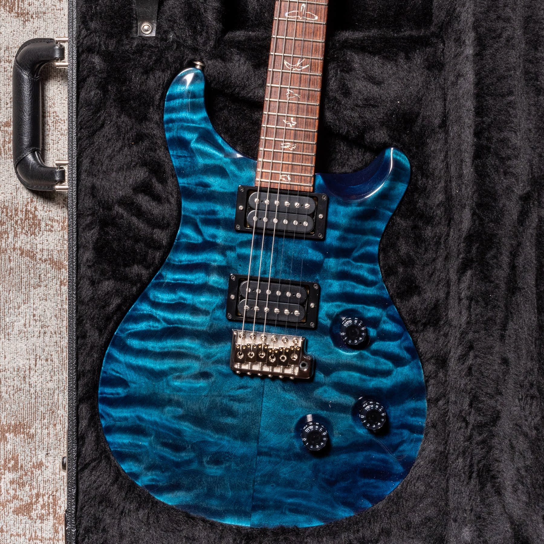 PRS USA Custom 24 Bird Inlays Royal Blue – Fanatic Guitars