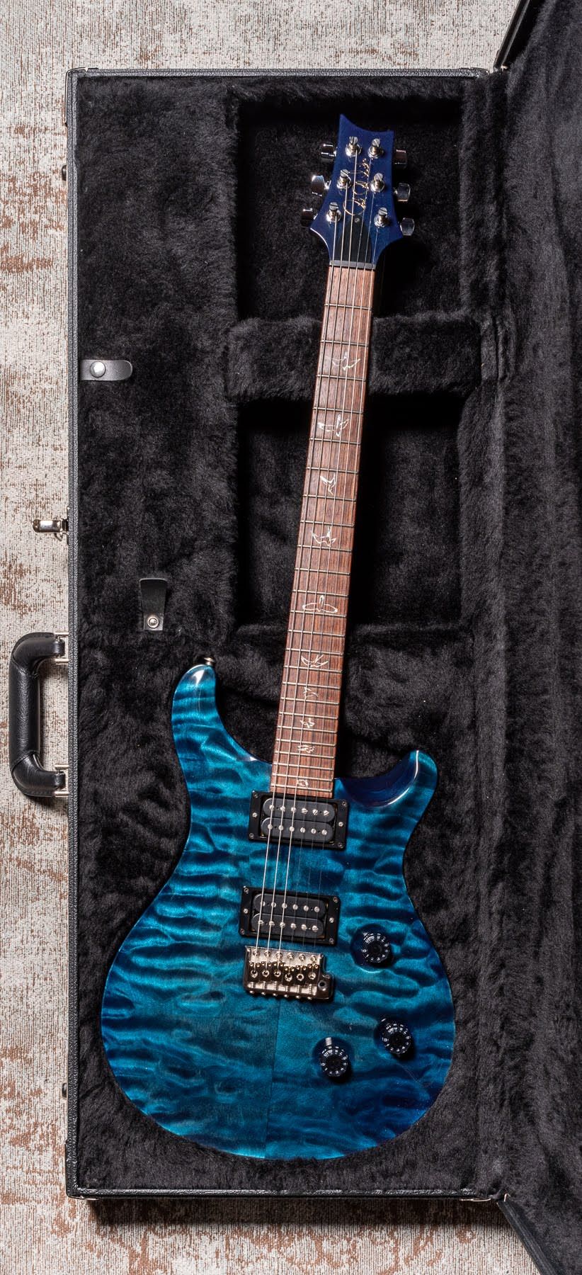 PRS USA Custom 24 Bird Inlays Royal Blue – Fanatic Guitars