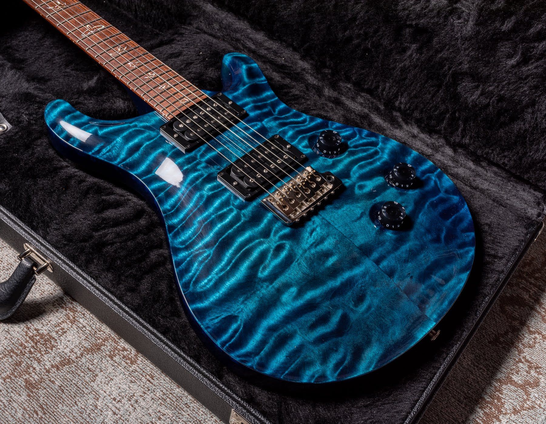 PRS USA Custom 24 Bird Inlays Royal Blue – Fanatic Guitars
