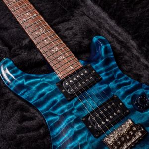 PRS USA Custom 24 Bird Inlays Royal Blue – Fanatic Guitars