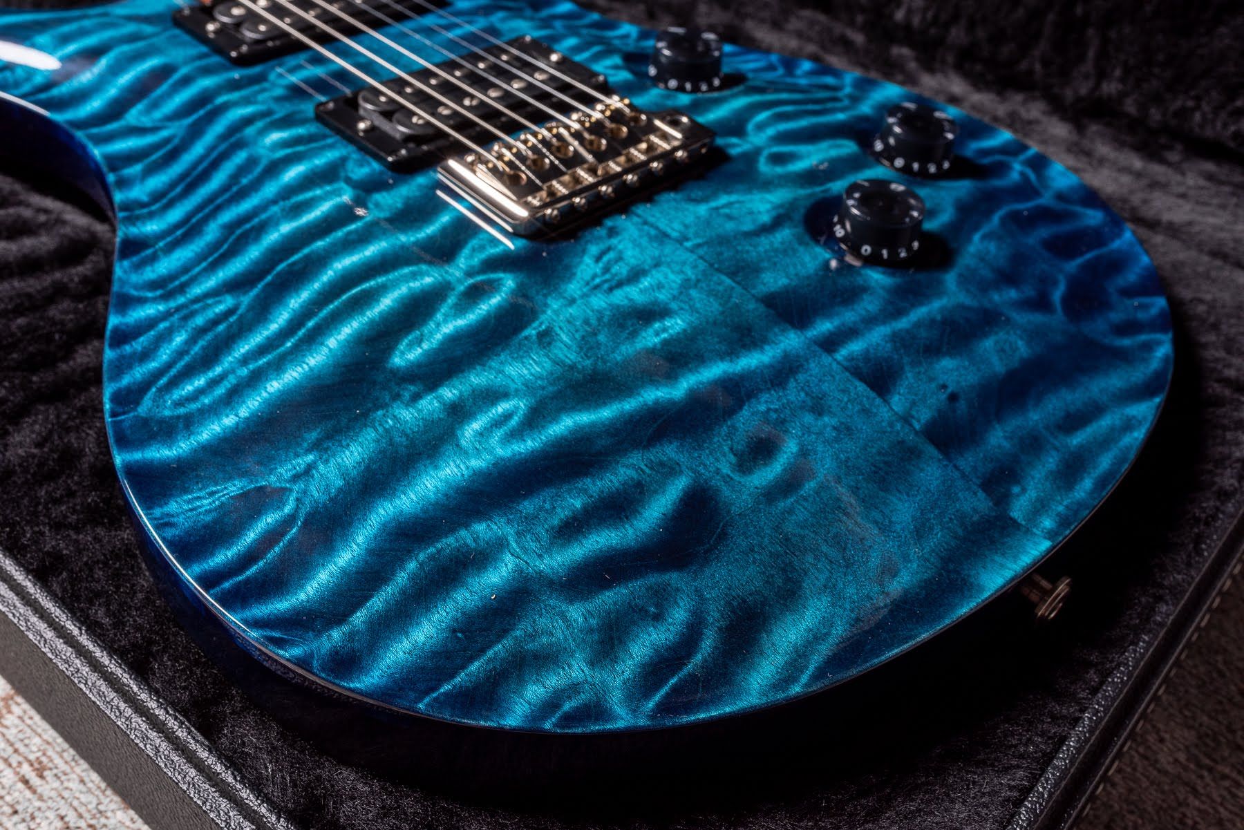 PRS USA Custom 24 Bird Inlays Royal Blue – Fanatic Guitars