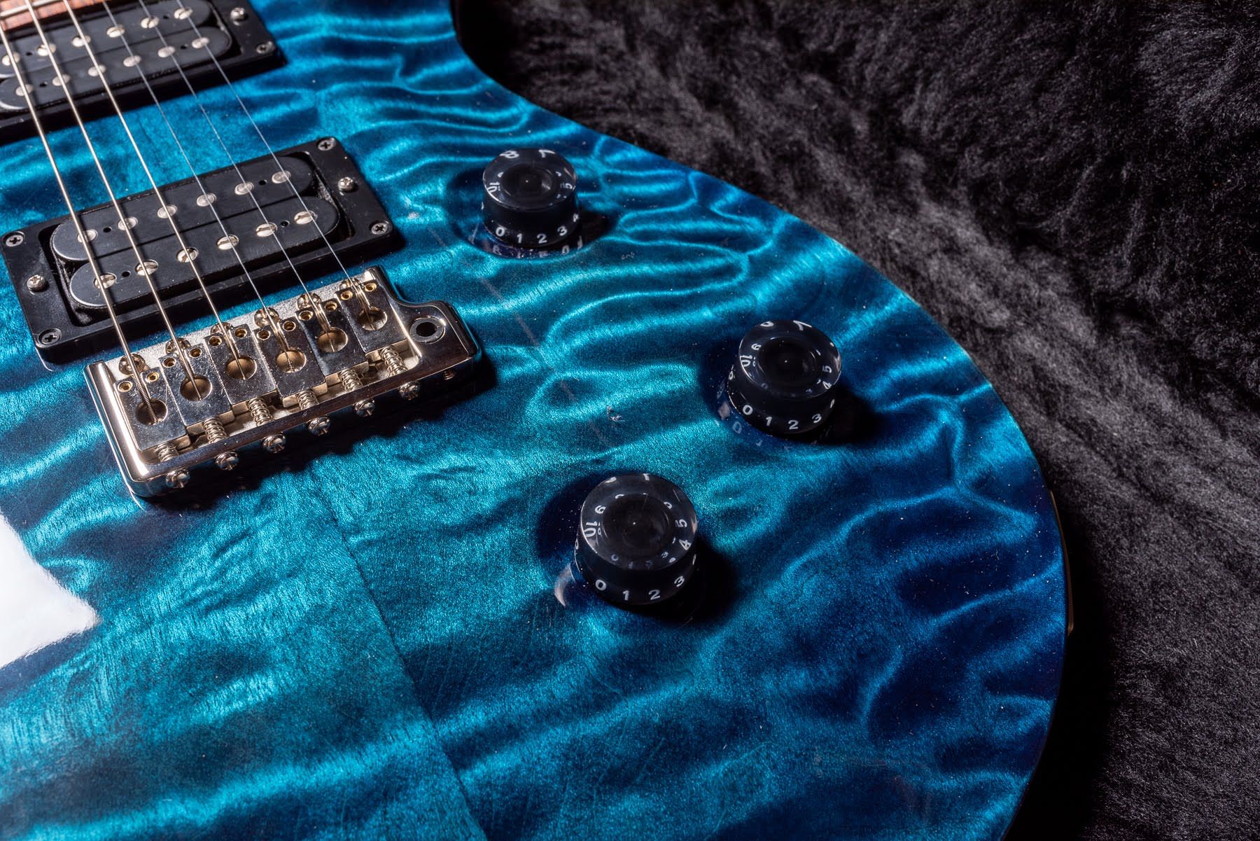 PRS USA Custom 24 Bird Inlays Royal Blue – Fanatic Guitars