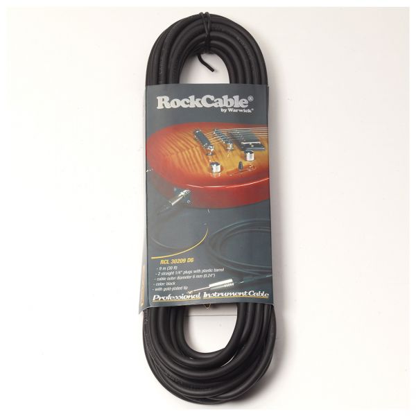RockCable Instrument Cable – Recto, 9 metros – Fanatic Guitars