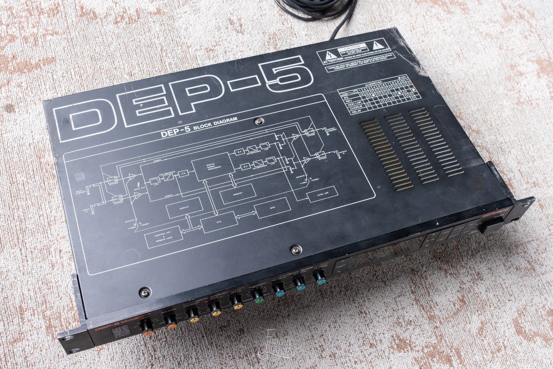 Roland DEP-5 Procesador de Efectos Digital Segunda Mano – Fanatic Guitars