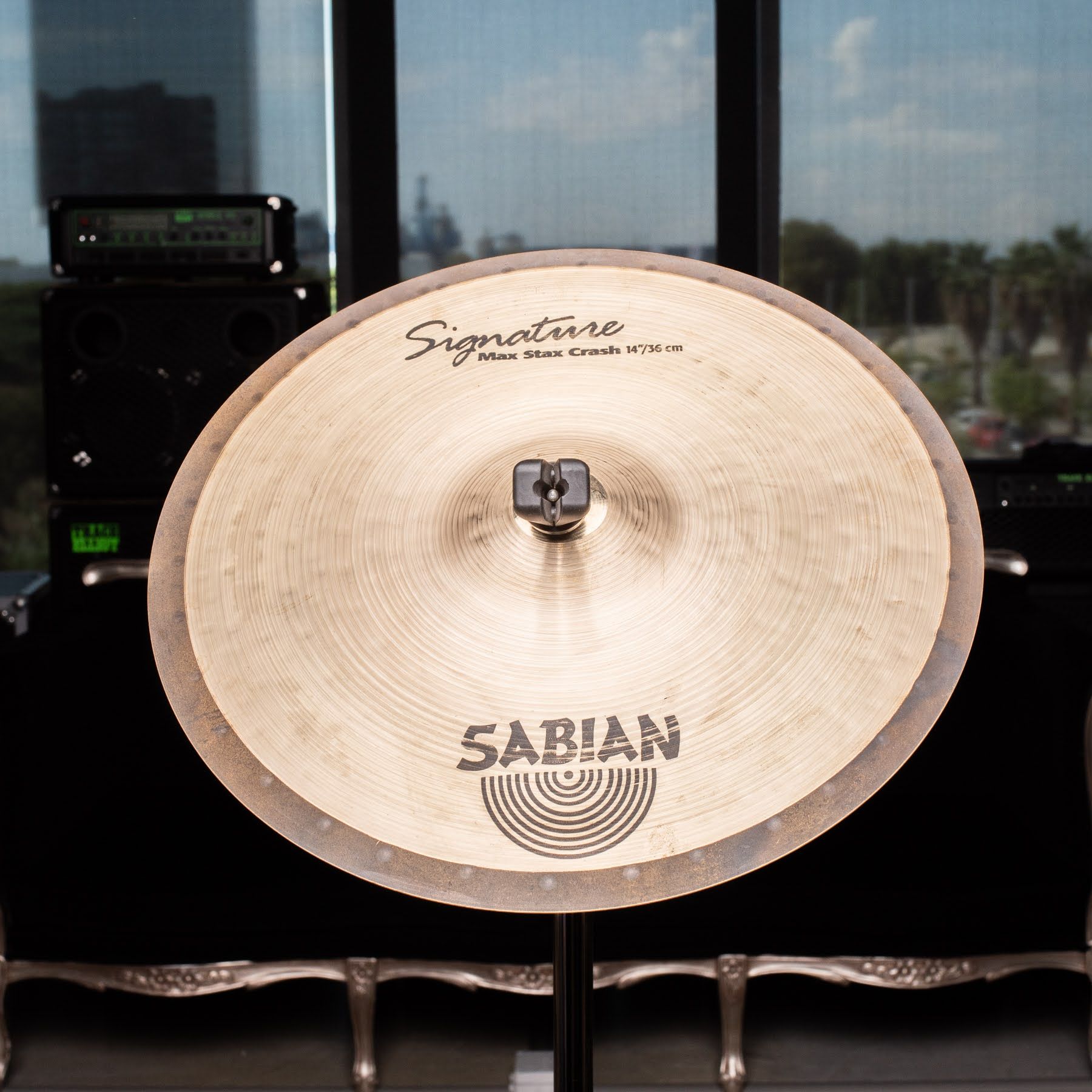 Sabian HH Max Stax Low, Mike Portnoy 14″ Crash, 12″ China Kang Demo