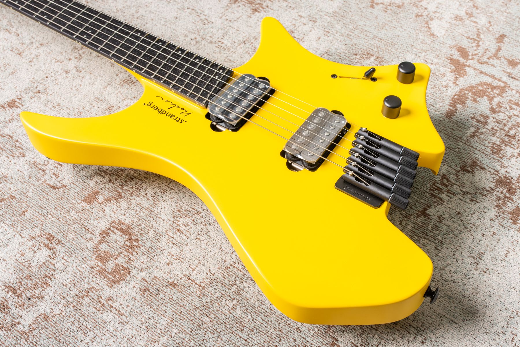 Strandberg Boden Metal 6 Neck-Thru Yellow Pearl – Fanatic Guitars