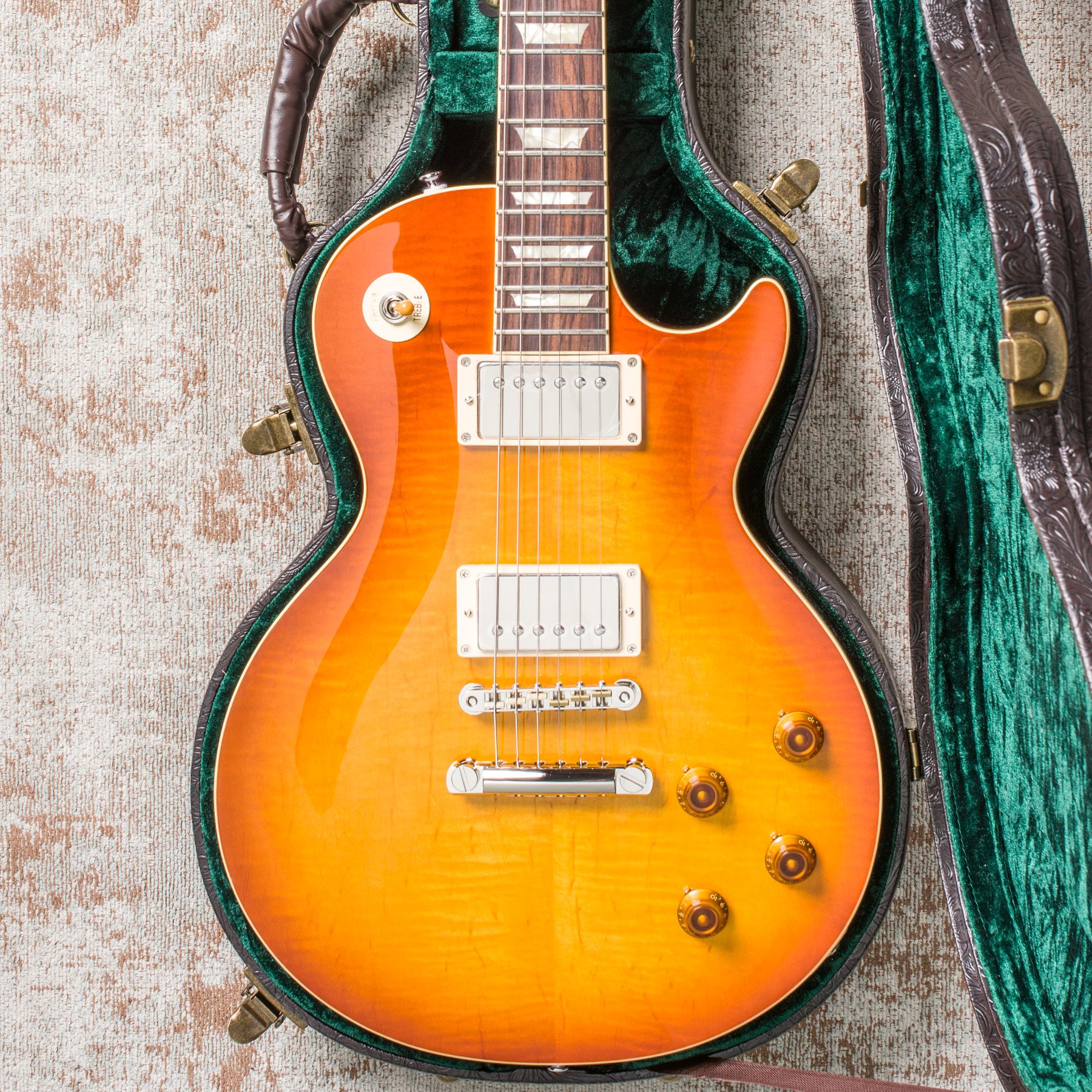 Tokai Premium LS200F-5A VF Violin Flame + Estuche – Fanatic Guitars