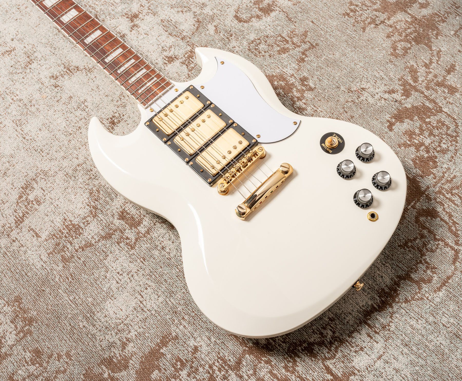 Tokai Traditional SG-65S-AI Custom-Style Antique Ivory – Fanatic Guitars